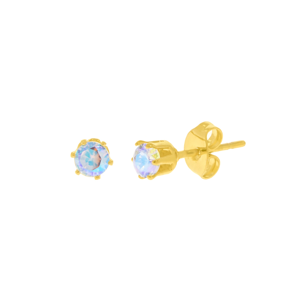 Broquel con cristal ab 4mm – Colore