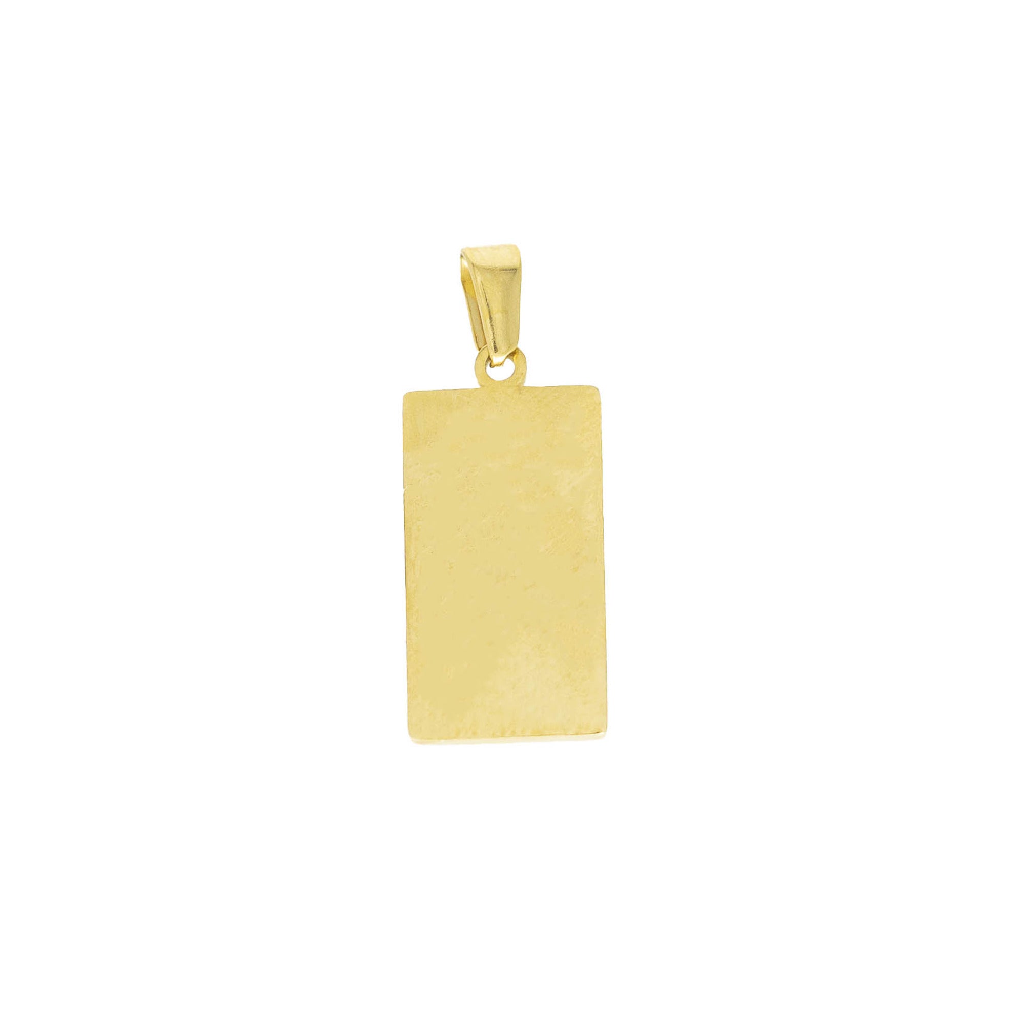 Dije Placa Rectangular Lisa 20MM – Colore